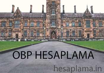 Ortaöğretim Başarı Puanı (OBP) Hesaplama 2025